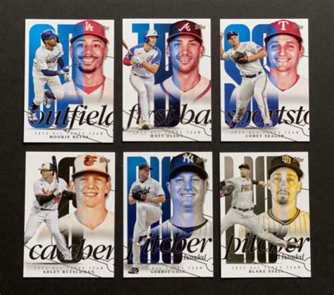 Topps Series All Topps Team Inserts You Pick Complete Your
