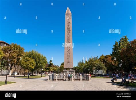 Egyptian Obelisk Of Theodosius In The Hippodrome Of Constantinople