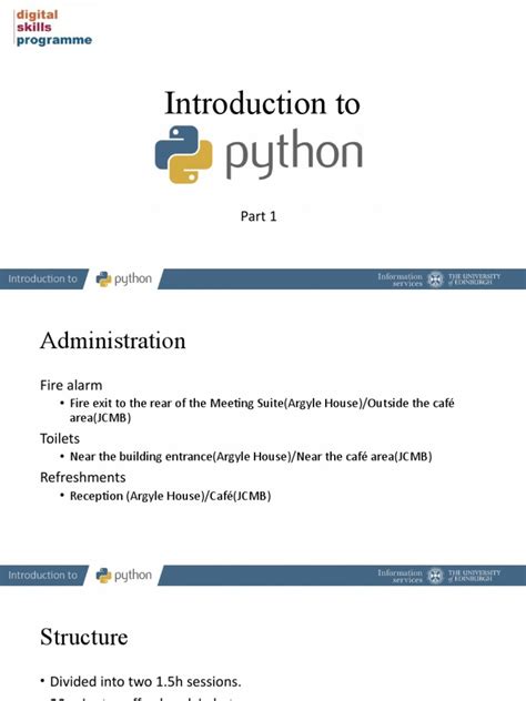 Introduction To Python Programming An Overview Of Key Concepts Covered In A Beginner Python