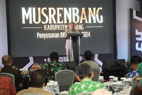 Pemkab Pemkab Subang Gelar Musrenbang Penyusunan RKPD Tahun 2024