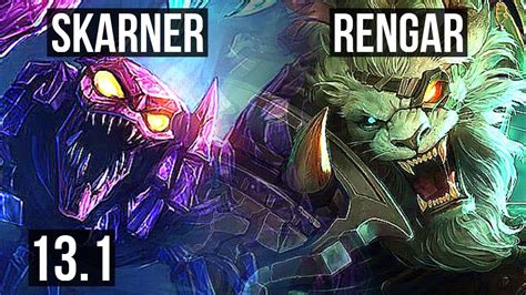 SKARNER Vs RENGAR TOP 9 0 8 Legendary 1 2M Mastery 500 Games