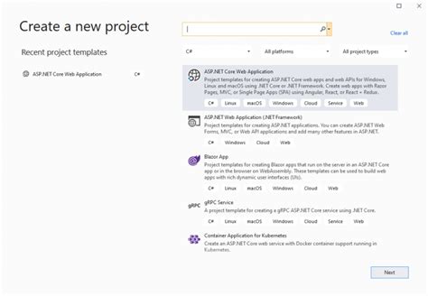 asp net core and entity framework crud operations build using in vrogue
