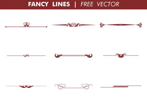 Decorative Lines Vector At Vectorified Collection Of Decorative