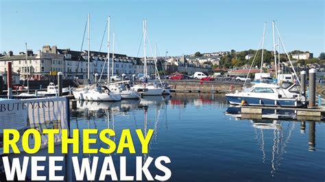 Walking In Rothesay Isle Of Bute Scotland Sept 2022 YouTube