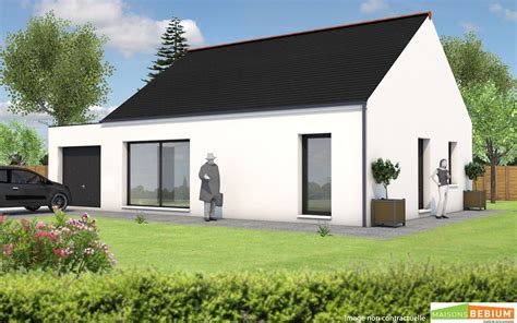 Plan De Maison Moderne Plain Pied 2 Chambres Ventana Blog