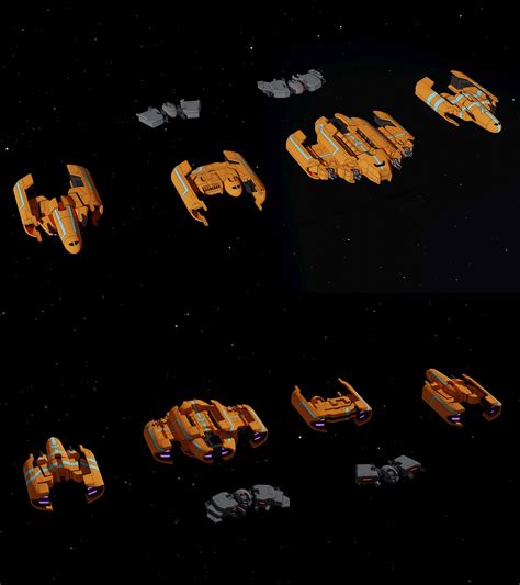 Static Shots Of My Rebel Ship Models R Ftlgame