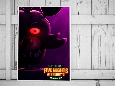 Five Nights At Freddy S Teaser Trailer Posters Sold By Loath Sack