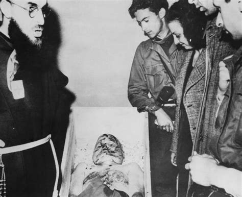 The Corpse Of Benito Mussolini Center Art Print By Everett Everett On