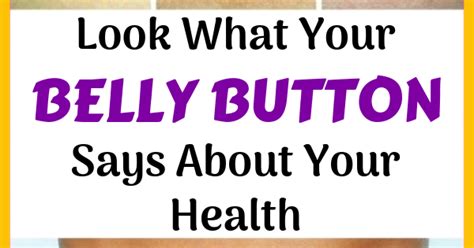 Look What Your Belly Button Says About Your Health