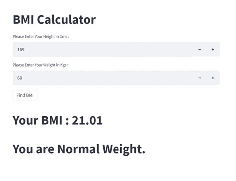 How To Make A BMI Calculator Web Application Console Flare Blog