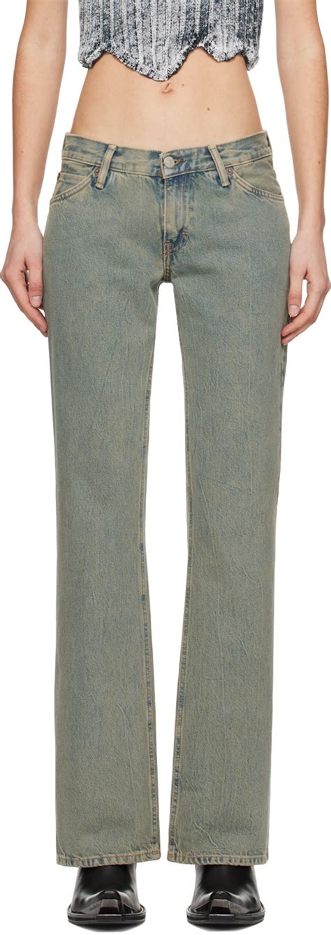 Acne Studios Jean ajusté 2005 Delta bleu SSENSE France