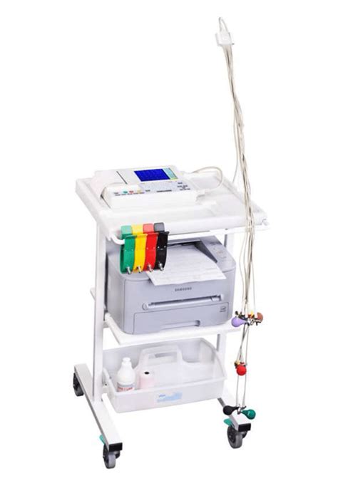 ASPEL ECG GREY v 07 205SYS Aparat Wózek Drukarka HASMED