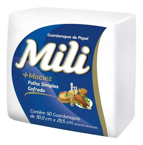 Guardanapo Folha Simples Mili MercadoLivre