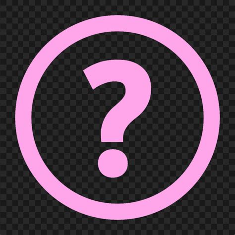 Blue Circle Round Question Mark Icon HD PNG Citypng