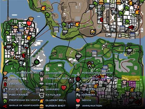 Llevando Calma Finalmente Gta San Andreas Desbloquear Mapa