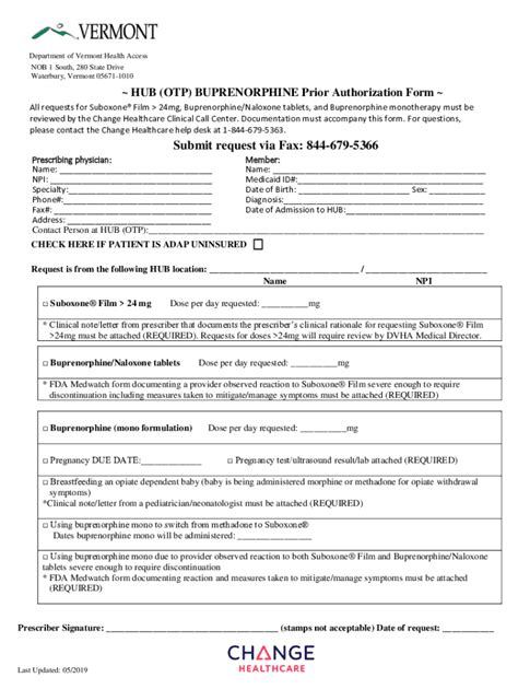 Fillable Online Dvha Vermont Prior Authorization Preferred Drug List