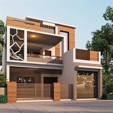 240 Sq Yards House Elevation Design Modern Exterior House Designs