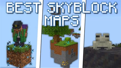 The Best Skyblock Maps In Minecraft Bedrock Youtube