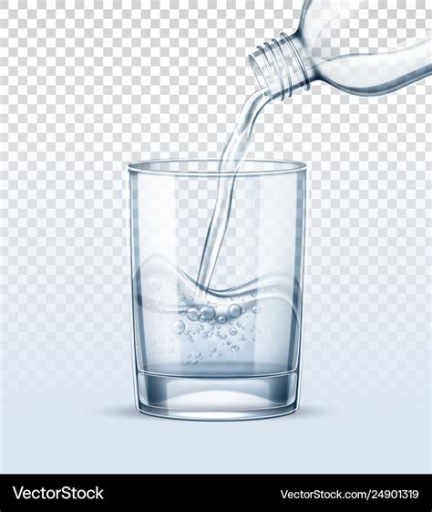 Pouring Water Into A Glass