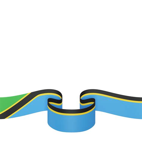 Tanzania Flag Design National Independence Day Banner Element