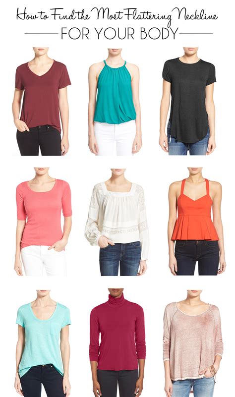How To Find The Most Flattering Neckline For Your Body