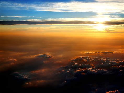 Clouds In The Sunset Wallpapers Wallpaper Cave
