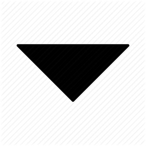 Black Down Arrow Icon 67857 Free Icons Library