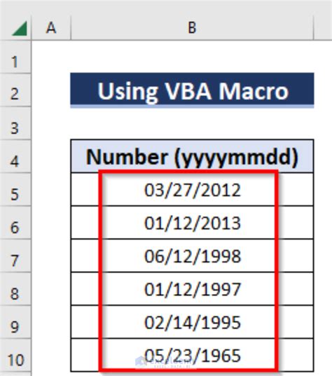 How To Convert Number YYYYMMDD To Date Format In Excel