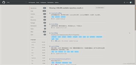 github实用搜索技巧 github搜索技巧 csdn博客