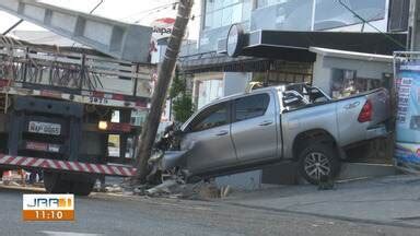 Jornal de Roraima 1ª edição Veículo derruba poste em avenida de Boa