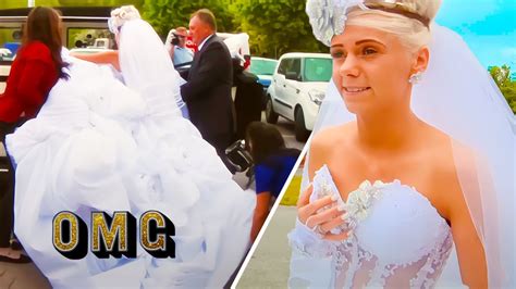 Gypsy Bride Faints Under 140 Pound Dress My Big Fat Gypsy Wedding