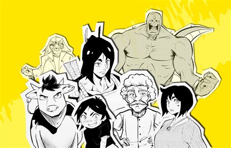 Les Personnages De Mukai Les Produits Laitiers
