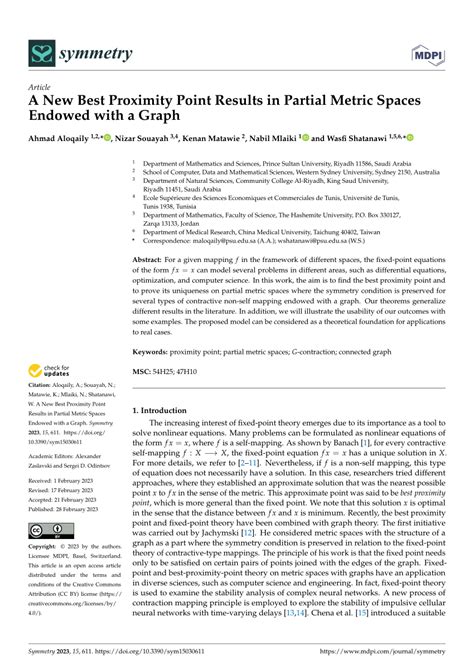 pdf a new best proximity point results in partial metric spaces endowed with a graph