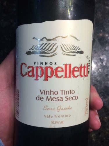 Cappelletti Tinto De Mesa Seco Vivino Us