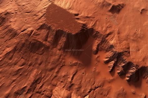 Une carte du désert avec les mots la montagne dessus Photo Premium