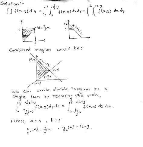 [solved] a b in evaluating a double integral over a region d a sum course hero