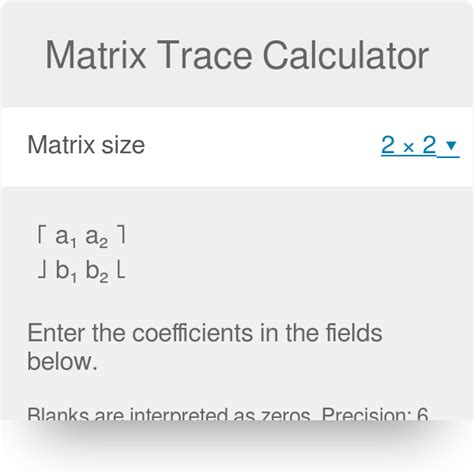 29 trace of a matrix calculator avanaazmayen
