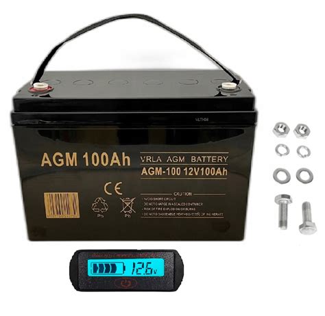 Akumulator AGM Volt Polska 12V 100Ah Do UPS Kampera Pieca Sklep