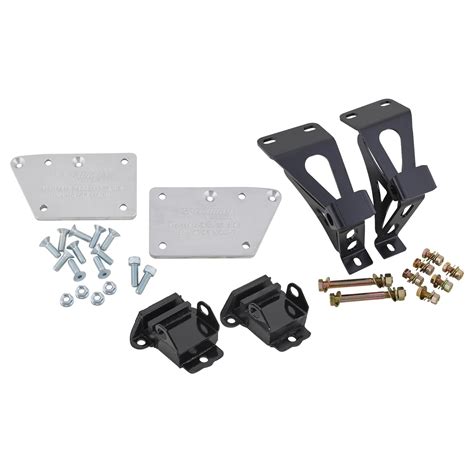 Speedway Motors 1963 1972 Chevy C10 LS Motor Mount Kit Premium Steel