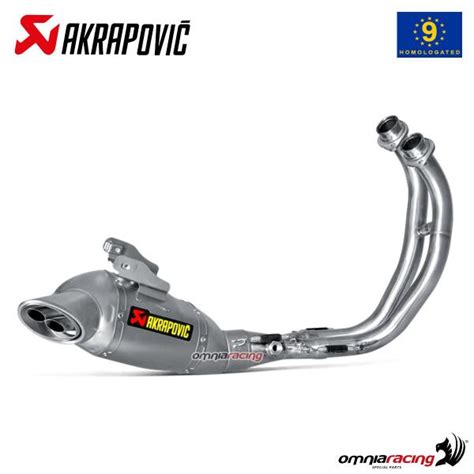 Akrapovic Complete Exhaust Approved Titanium Yamaha Mt07 Fz07