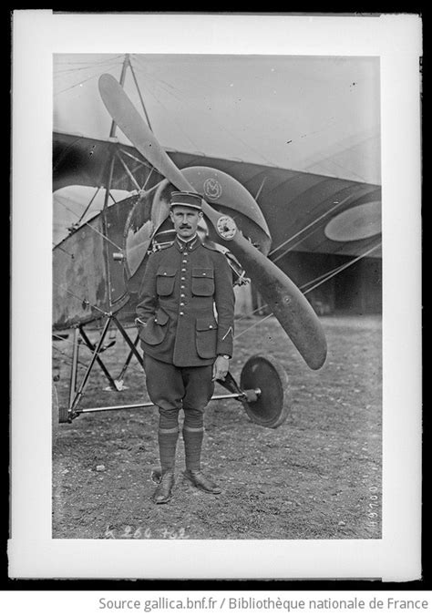 Portrait De L Aviateur Jacques Quellenec De L Escadrille MS 12 En