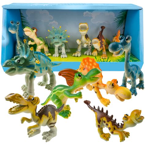 Gumowe Dinozaury Figurki 6 Szt Zestaw Kategorie Zabawki Figurki