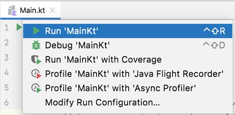 tutorial create your first kotlin application intellij idea documentation