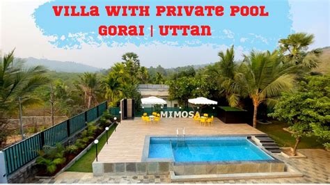 Best Budget Villa In Mumbai Villa With Private Pool In Gorai Uttan