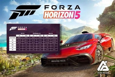 Forza Horizon 5 Sistem Gereksinimleri Nelerdir Atom Bilişim