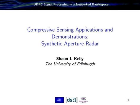 pdf compressive sensing applications and demonstrations · compressive sensing applications