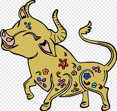 Kerbau Banteng Ruminansia Sapi Ekor Kepala Tahun Kerbau Tahun