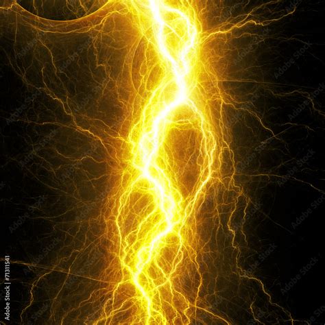Yellow Electricity Wallpaper