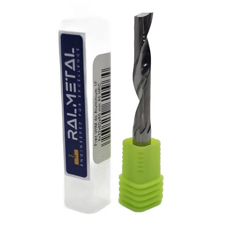 Frez VHM 1 piórowy do ALUMINIUM 6 x 32 x 60 mm Luxaccessories