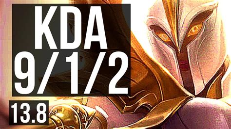 KAYLE Vs GWEN TOP 2 8M Mastery 1700 Games 9 1 2 Godlike KR